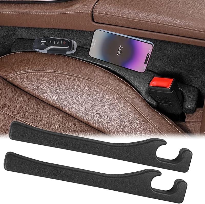 Car Seat Gap Filler Universal for Car SUV Truck Fit Organizer Accessories Fill The Gap Between ...