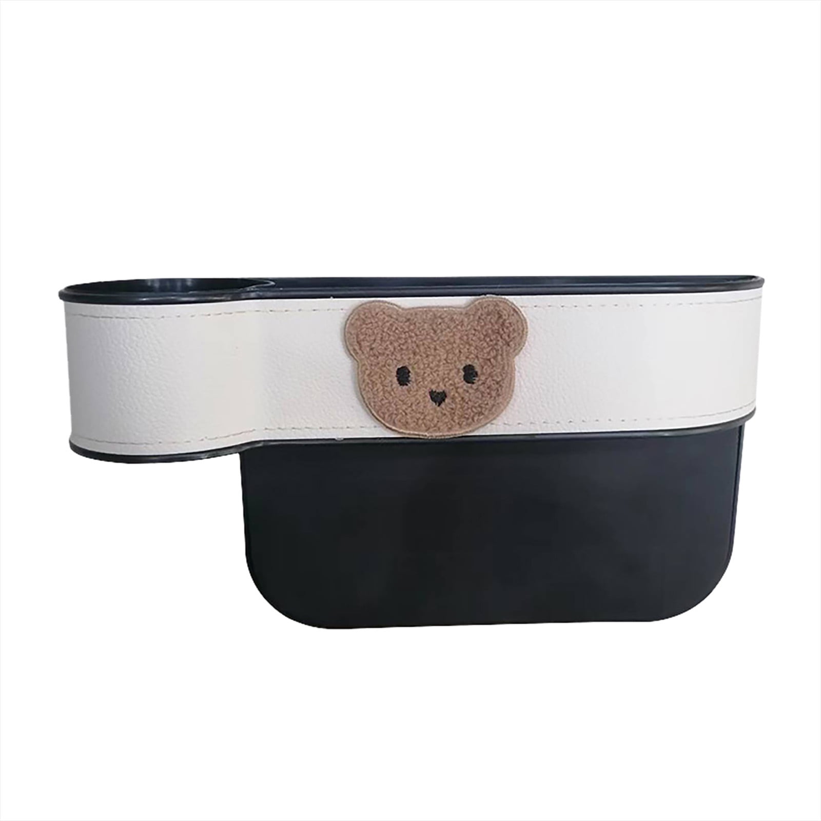 Car Seat Gap Organizer, Leather Storage Box with Slit Design for Phones ...