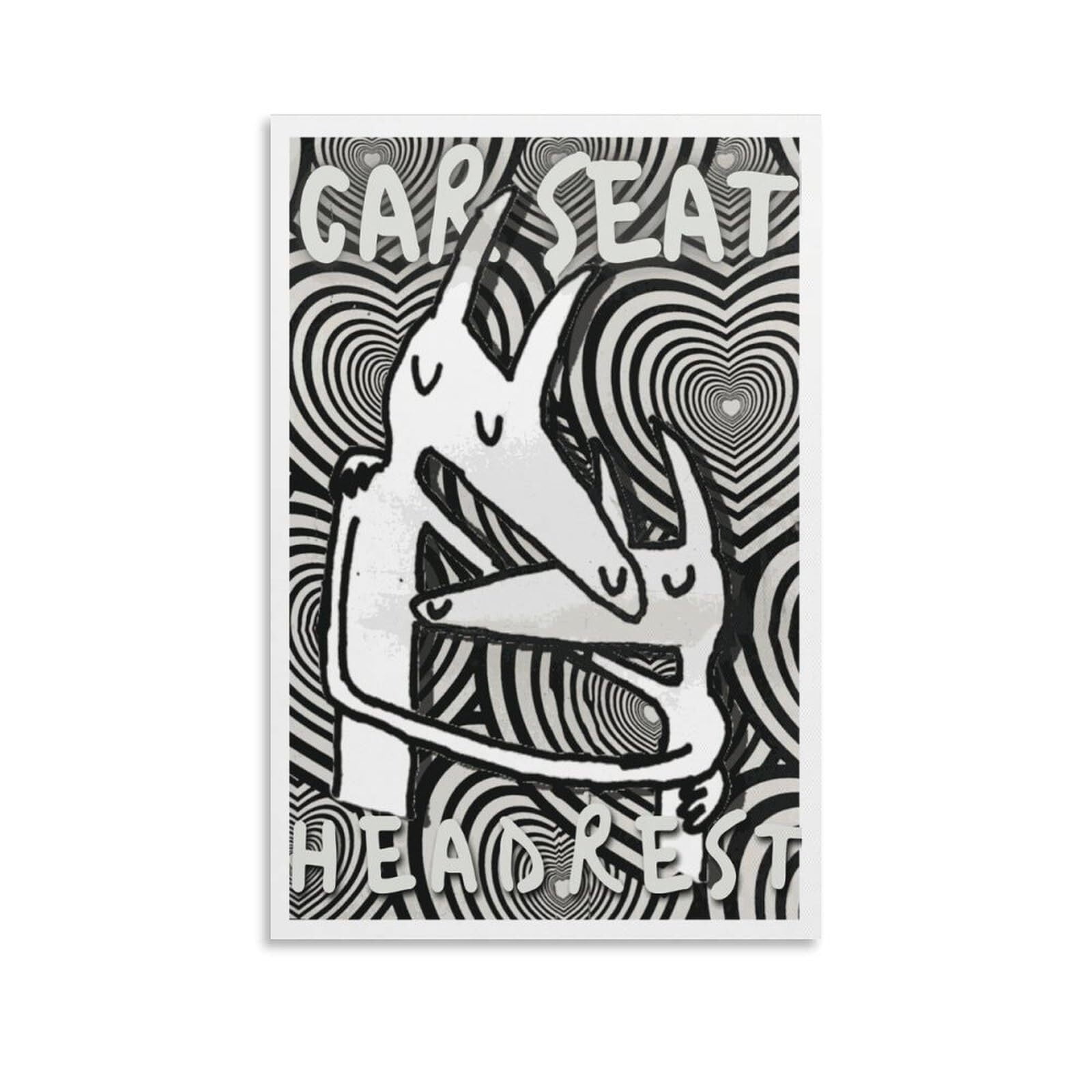 Car Seat Headrest Album Cover Canvas Poster Print Music Posters for ...