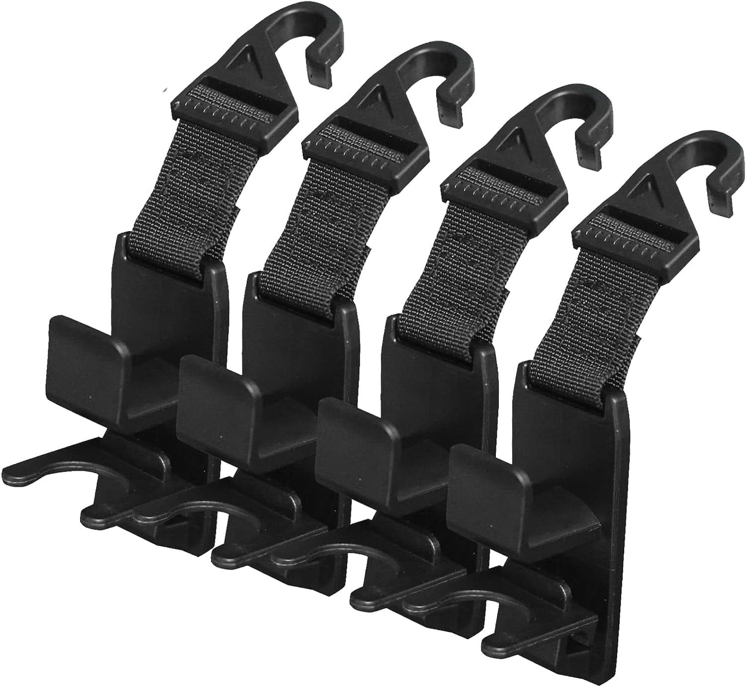 Car Seat Headrest Hooks 4 Pack, Purse Hanger Headrest Hook Holder for ...