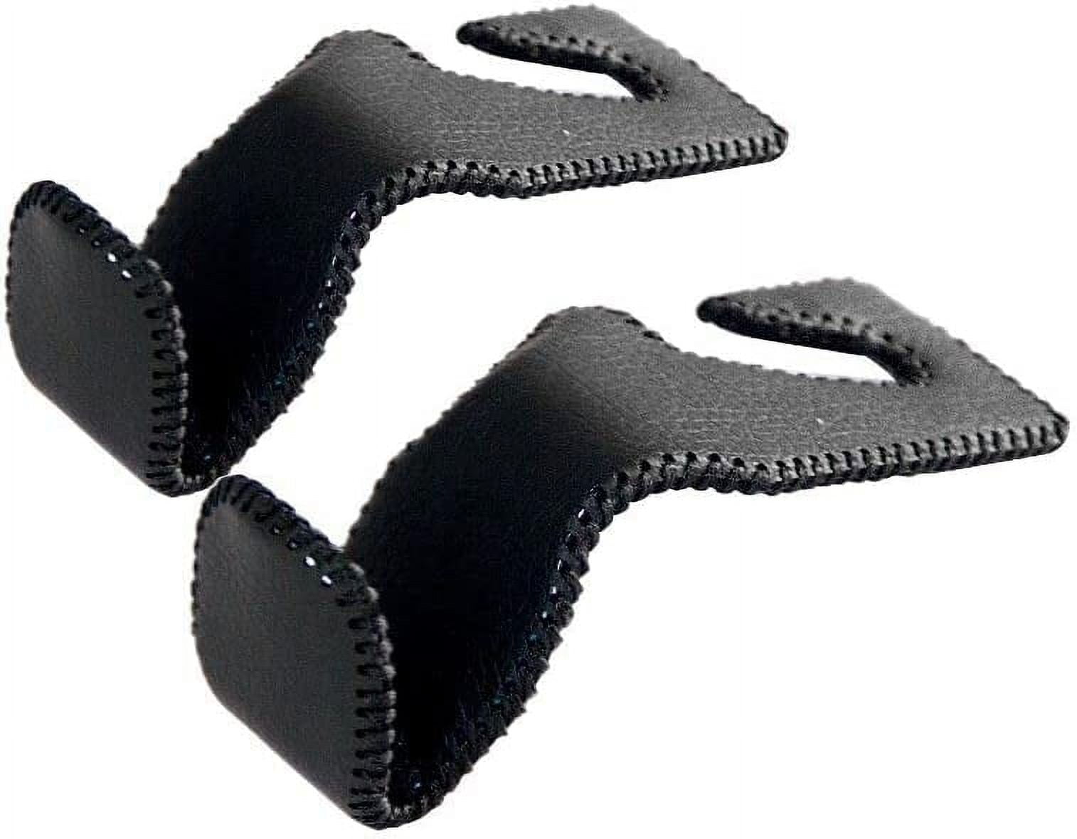 Car Seat Headrest Hooks, Back Seat Organizer Superior Leather Hanger ...