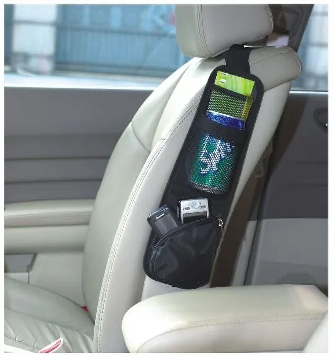 Car Seat Organizer Multi Pocket Drink Holder Mesh Pocket Styling Phone ...