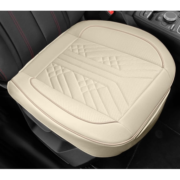 Car Seat Protector - 2Pcs Premium PU Leather Seat Protector Works with ...