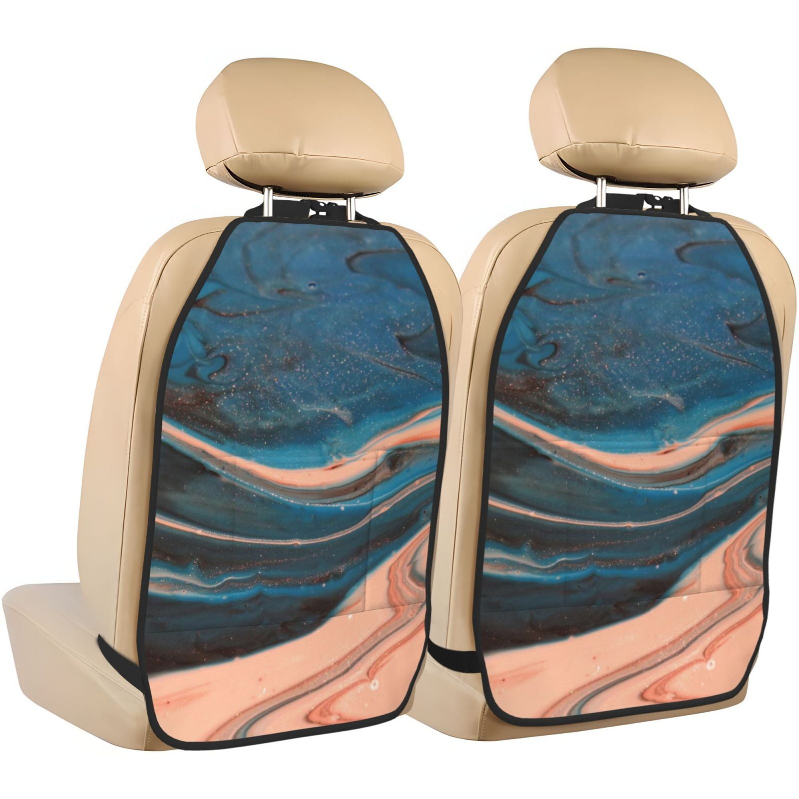 Car Seat Protector Backseat Car Organizer Accessories Decor Adjustable ...
