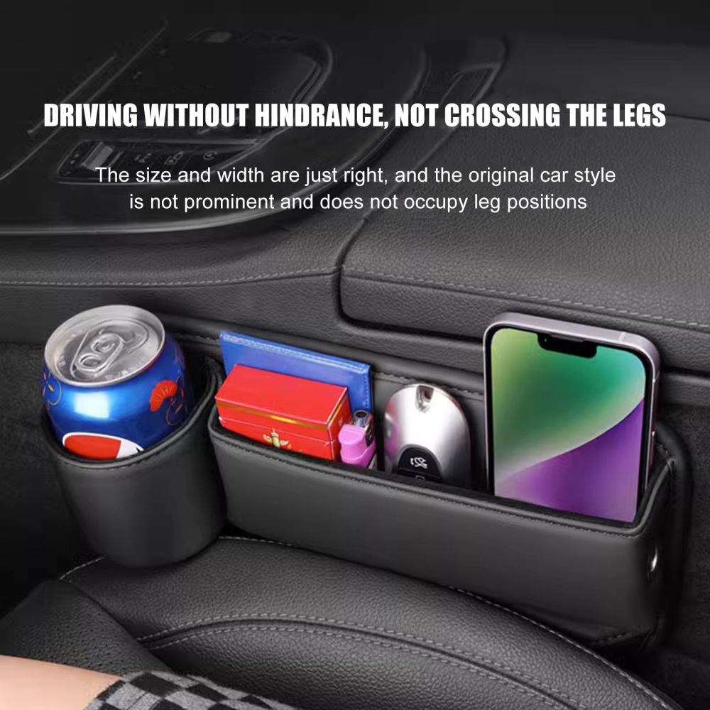 Car Seat Seam Bag Storage Organizer Car Seat Auto Console Side Storage Box for Phone Accessories ...