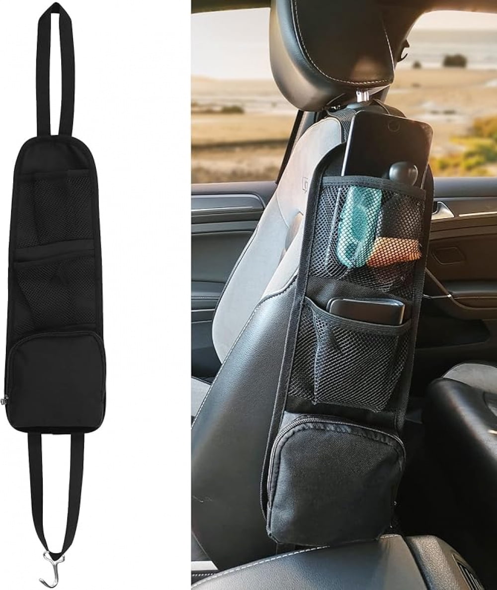 Car Seat Side Storage Hanging Bag Car Organizers and Storage Car Seat Organizer Front Seat Suitable for Cars SUVs Trucks GUADAI2 Walmart