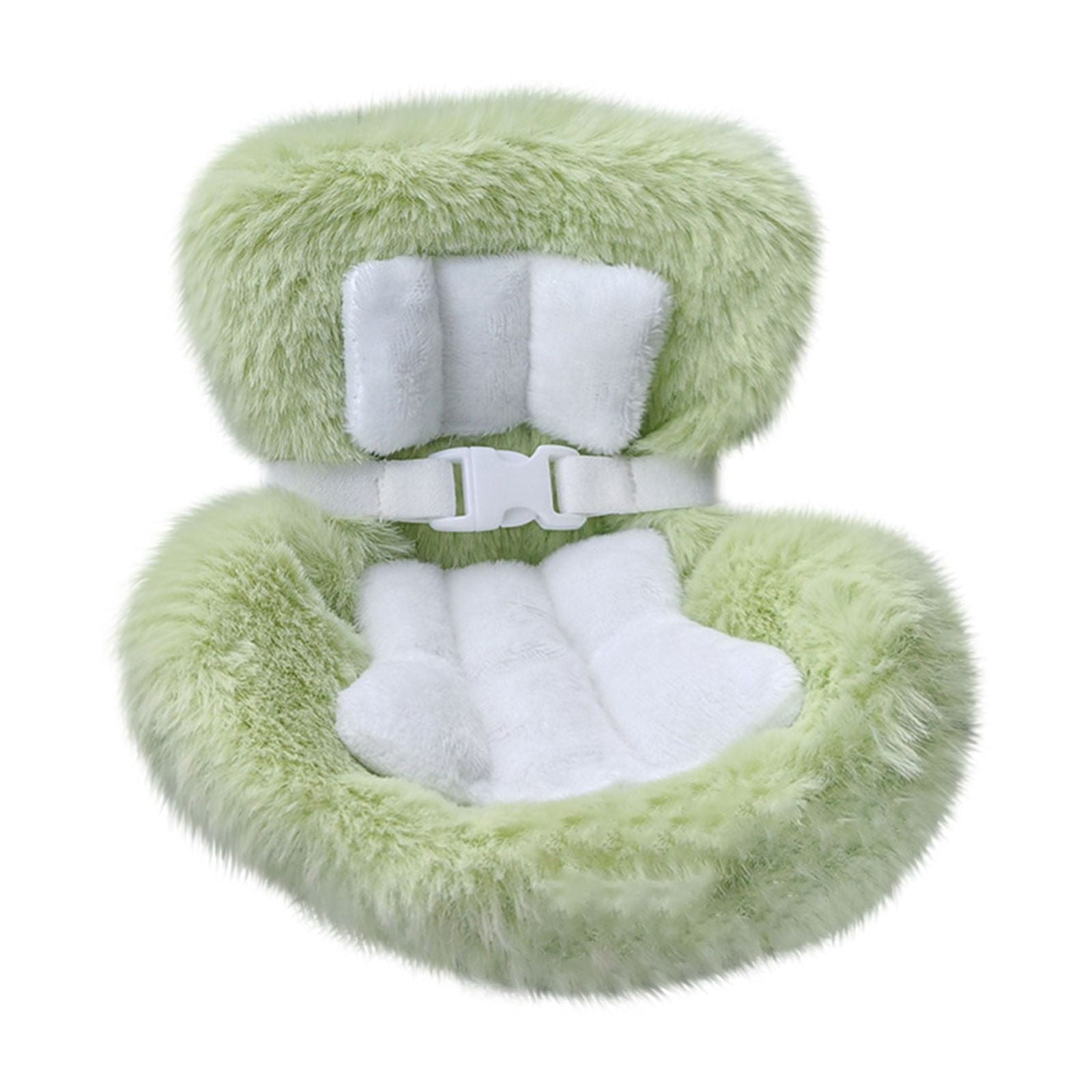 Car Seat with Soft Furry Cushion Car Air Vent Decor, Includes Seat Leg ...