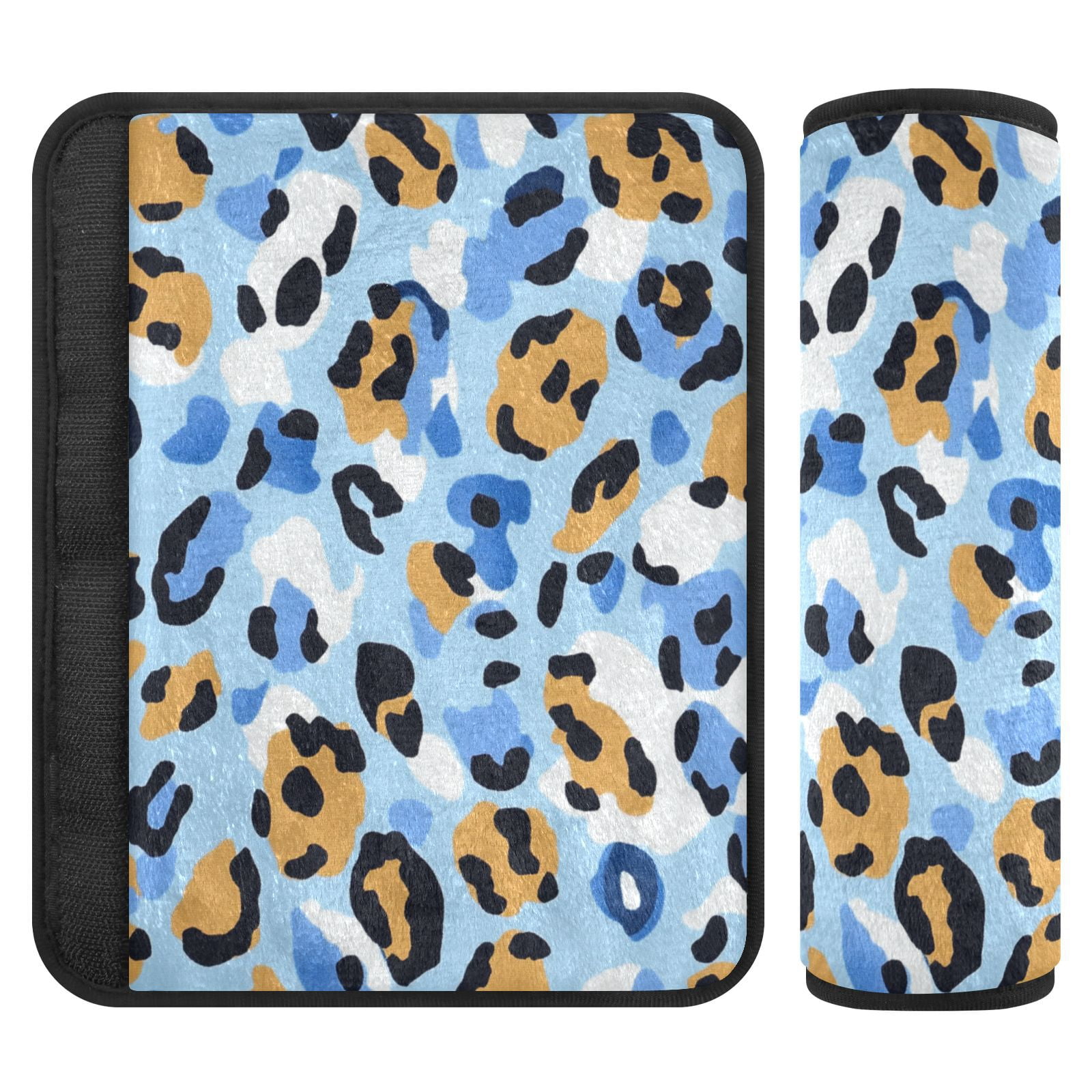Car Seat Strap & Belt Covers - Flannel Material, Velcro Design, All ...