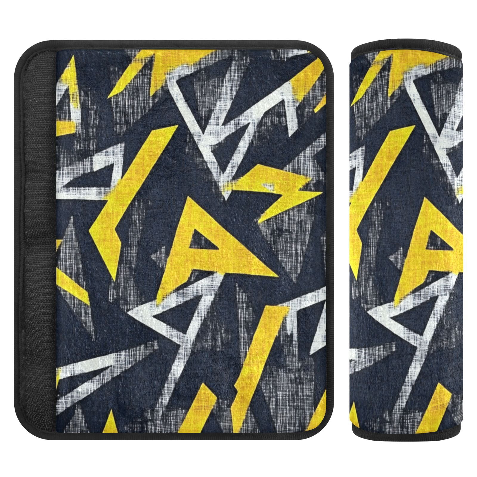 Car Seat Strap & Belt Covers - Flannel Material, Velcro Design, All ...