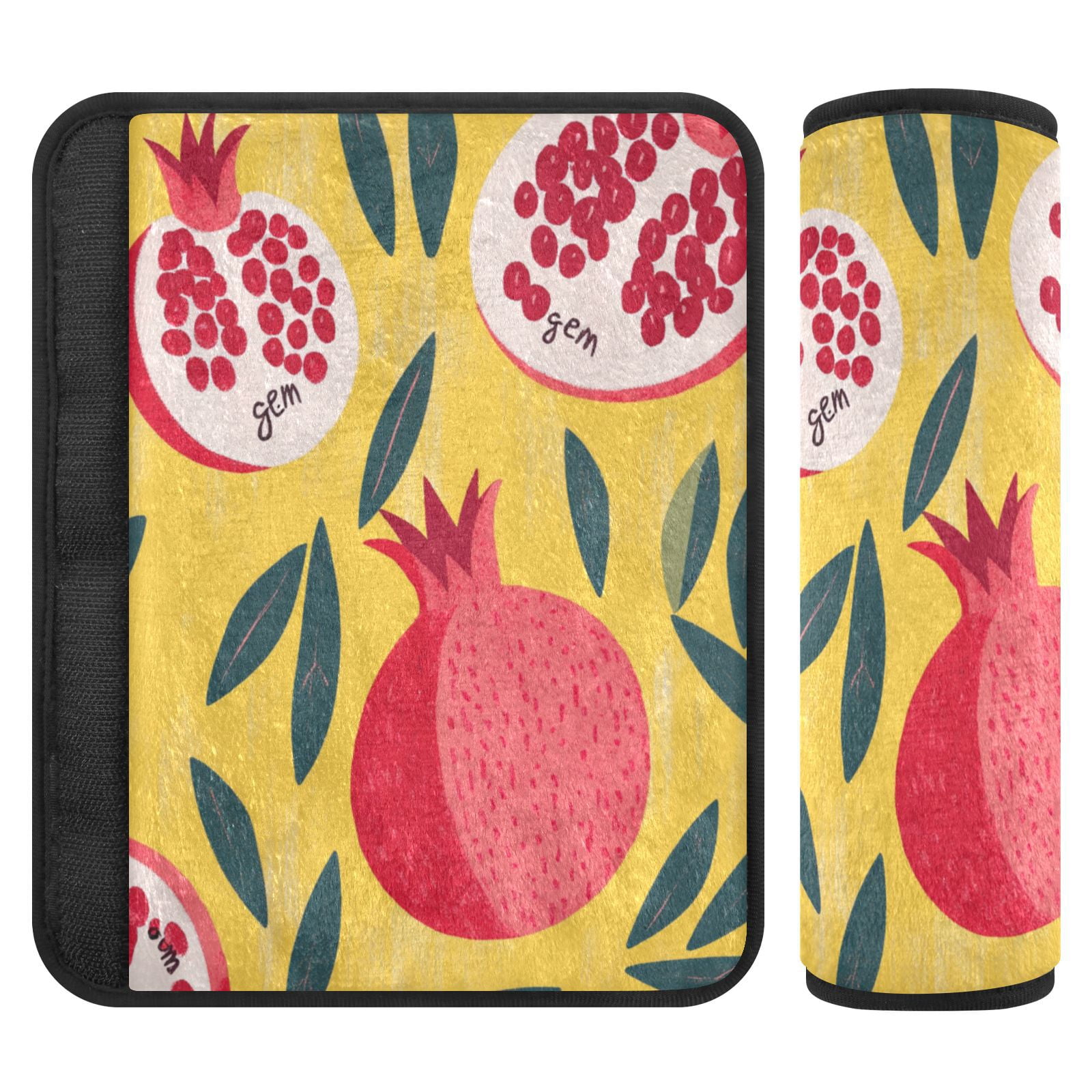 Car Seat Strap & Belt Covers - Flannel Material, Velcro Design, All ...