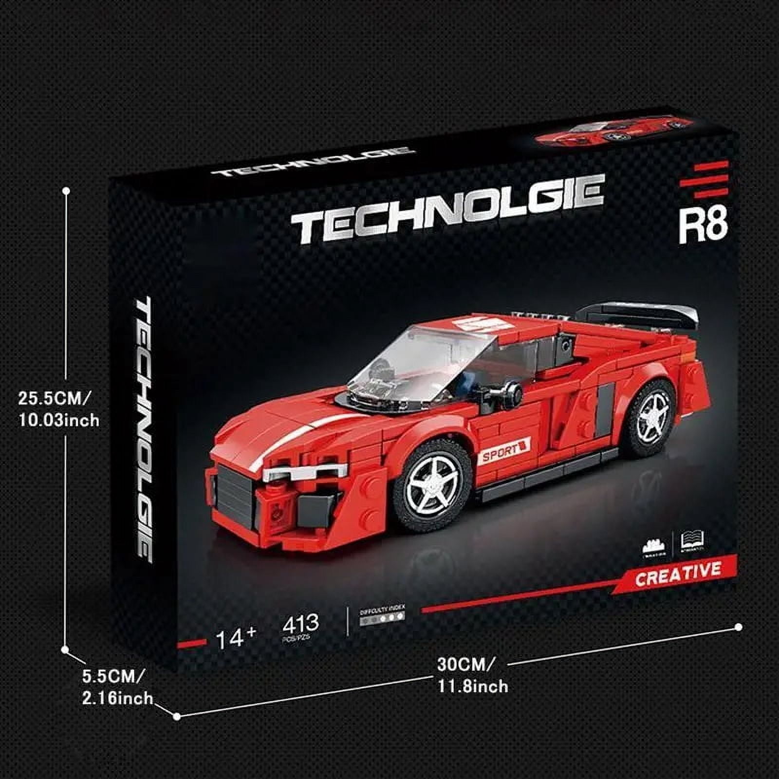 Car Series Building Blocks Diy Model Sets Sports Racing Speed Champion ...