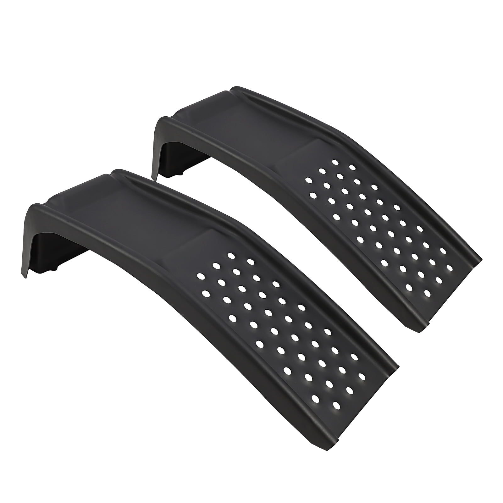 Car Service Ramps Pack of 2, Lifts Vehicles 8" H,24000 Lbs Load ...