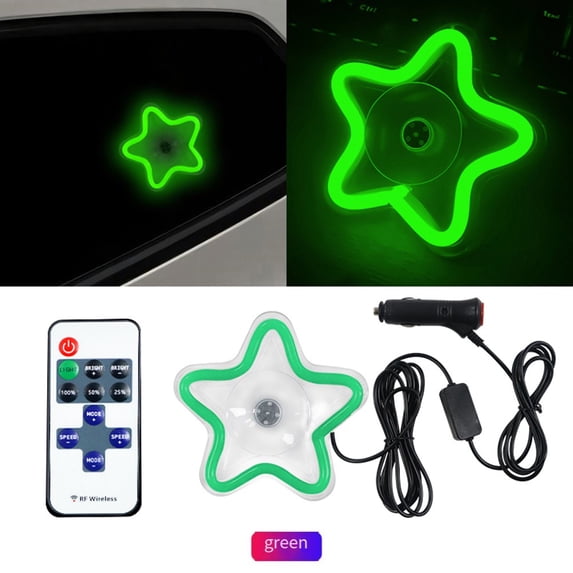 Car Seven-Color Lighting Neon Lights Car Lighting Car Ambient Flashing ...