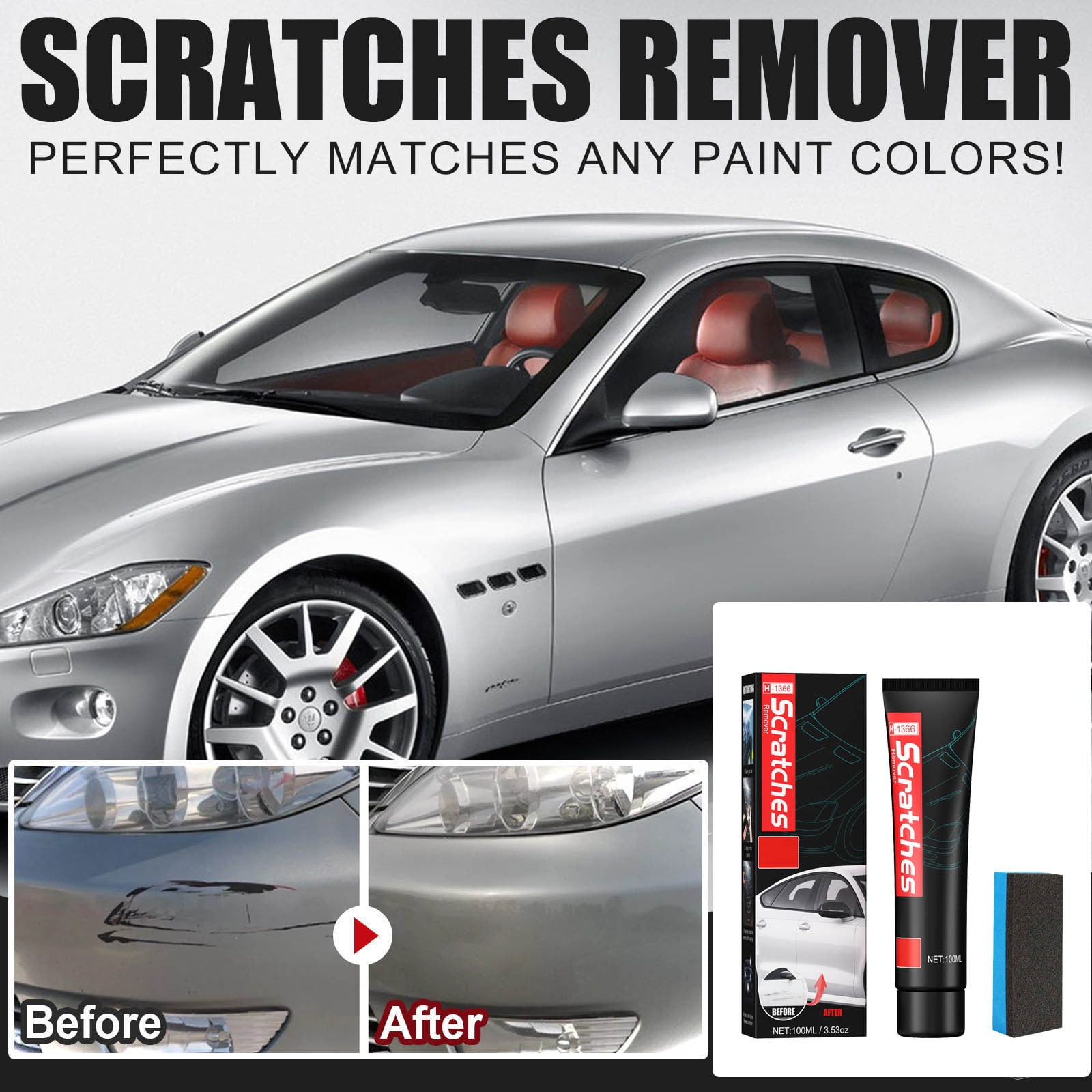 Car Shaving Instantly Car Scratches Scratches Scratches Deep Car ...