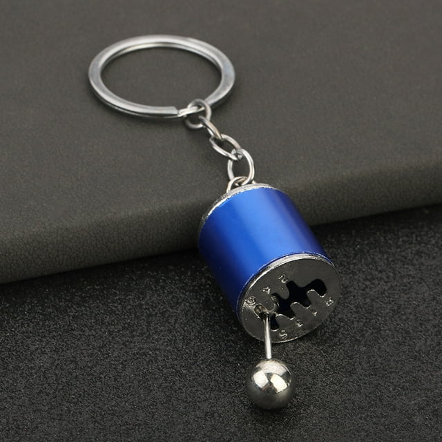 Car Shifter Gear Keychain, Creative 6 Speed Manual Transmission Shift ...