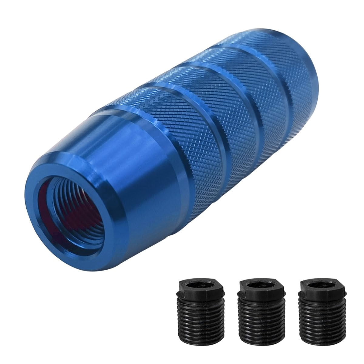 Car Shifter Knob, 3.73" Aluminum Weighted Gear Lever Stick Shifter ...