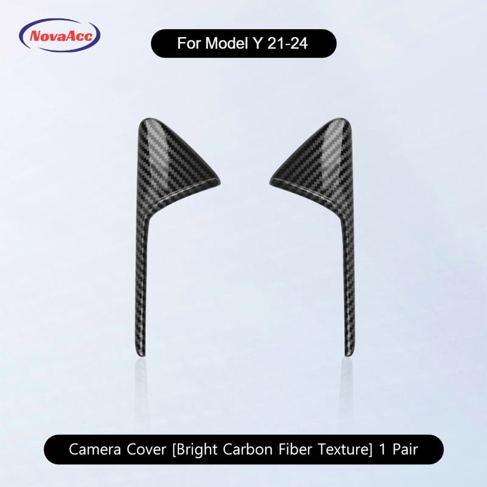 Car Side Camera Decorative Cover For Tesla Model Y Juniper Model 3 ...