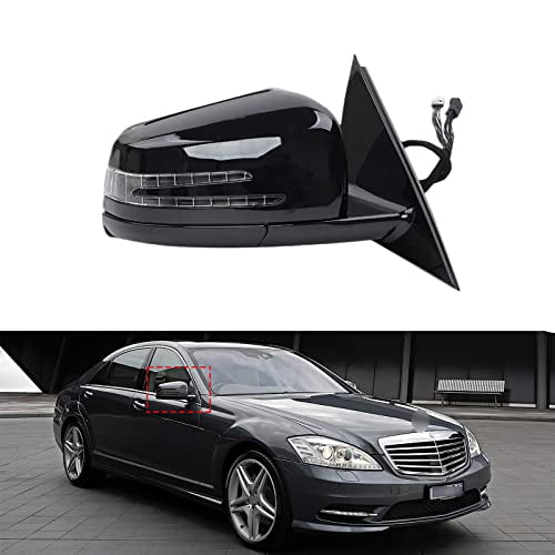 Car Side Door Mirrors Fit for Mercedes Benz W221 S-Class S300 S350 S400 ...
