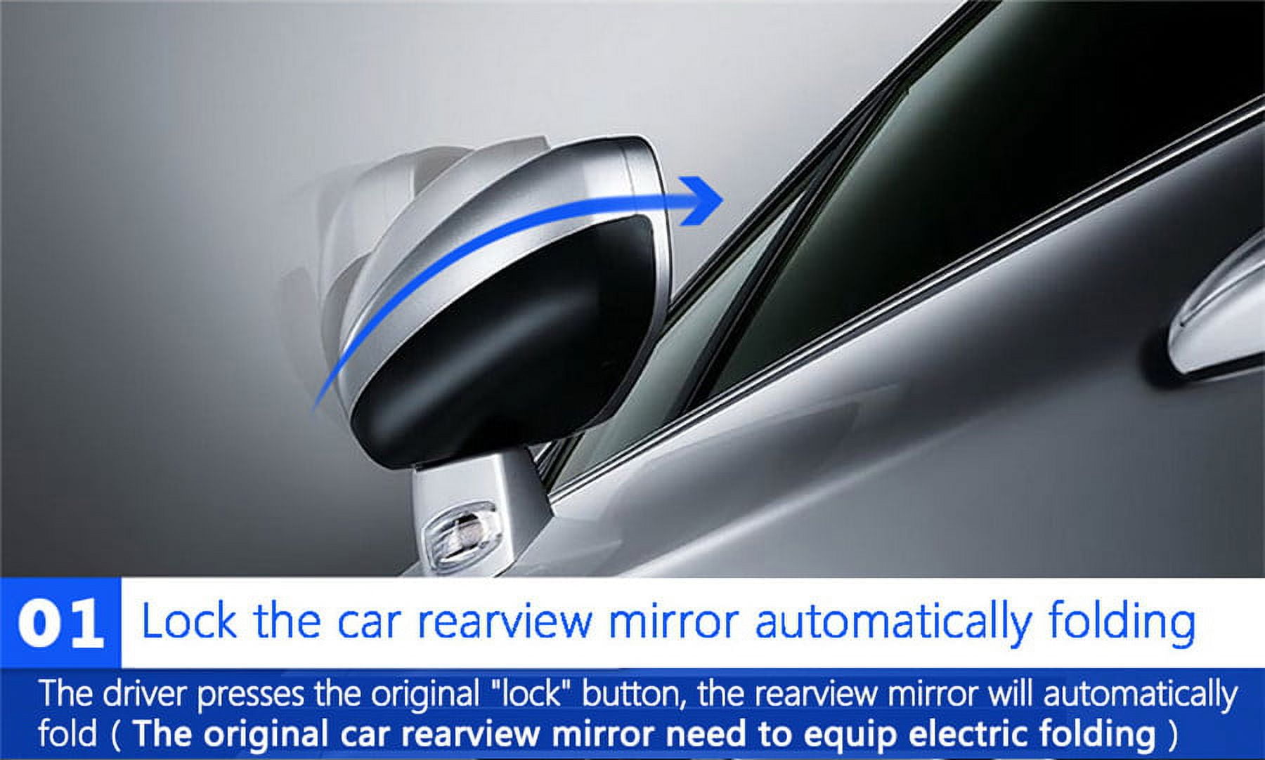 Car Side Mirror Automatic Fold Unfold Kit ACC Overload Protection Anti ...