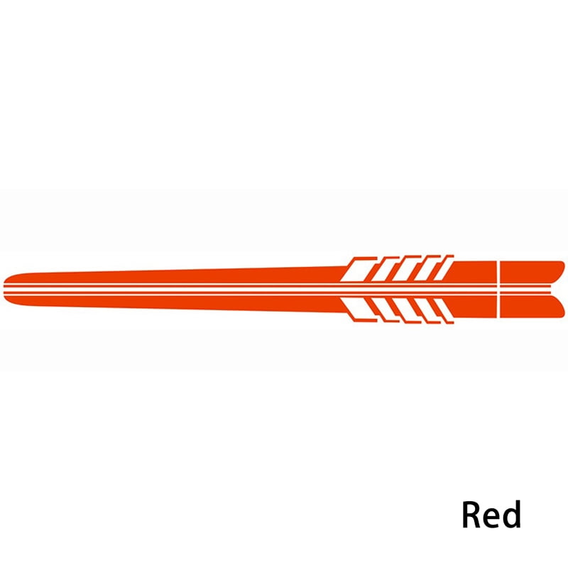 Car Side Stickers Wrap Racing Stripes For Audi Ford BMW Toyota Honda ...