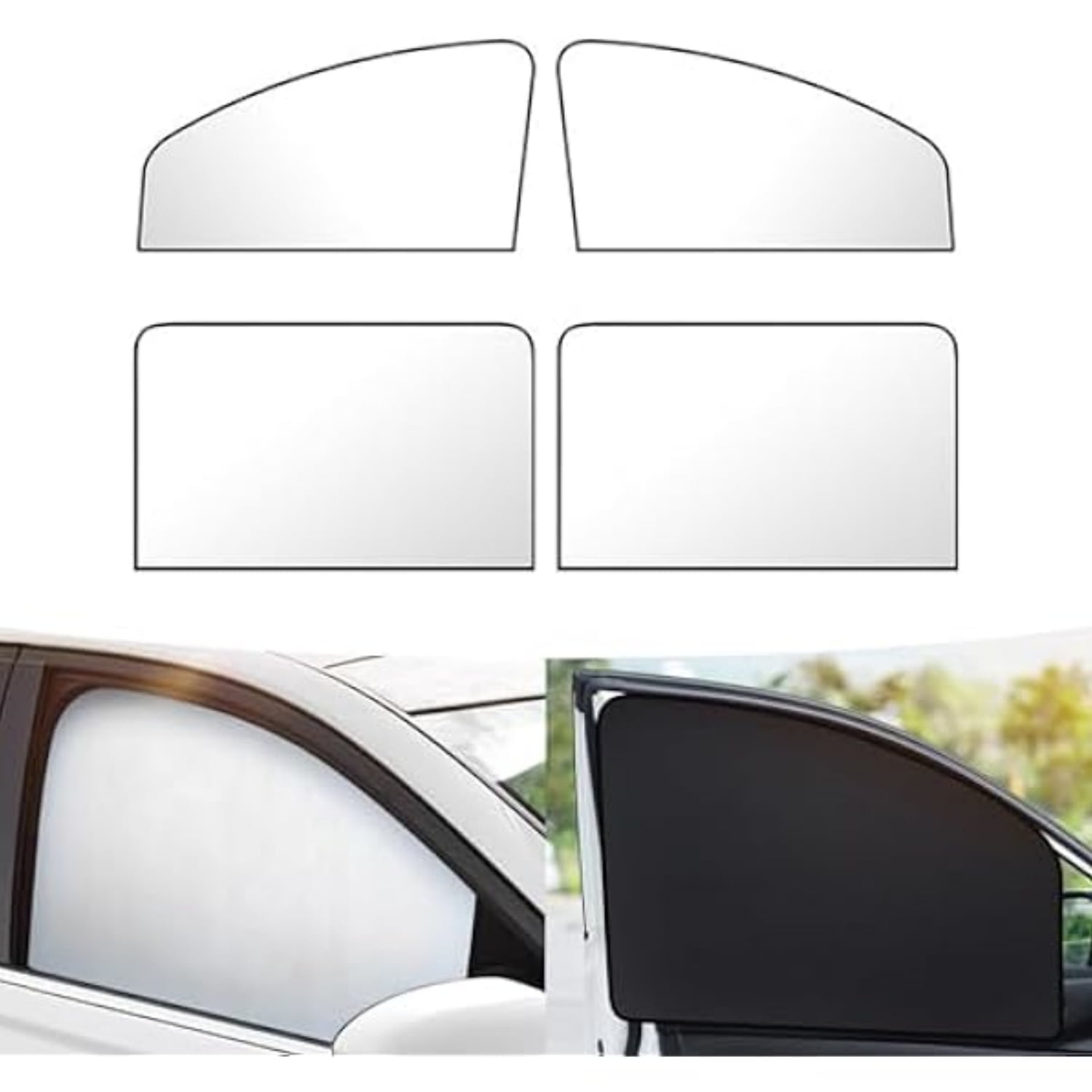 Car Side Window Sun Shades,Magnetic Car Window Shade for UV Block ...