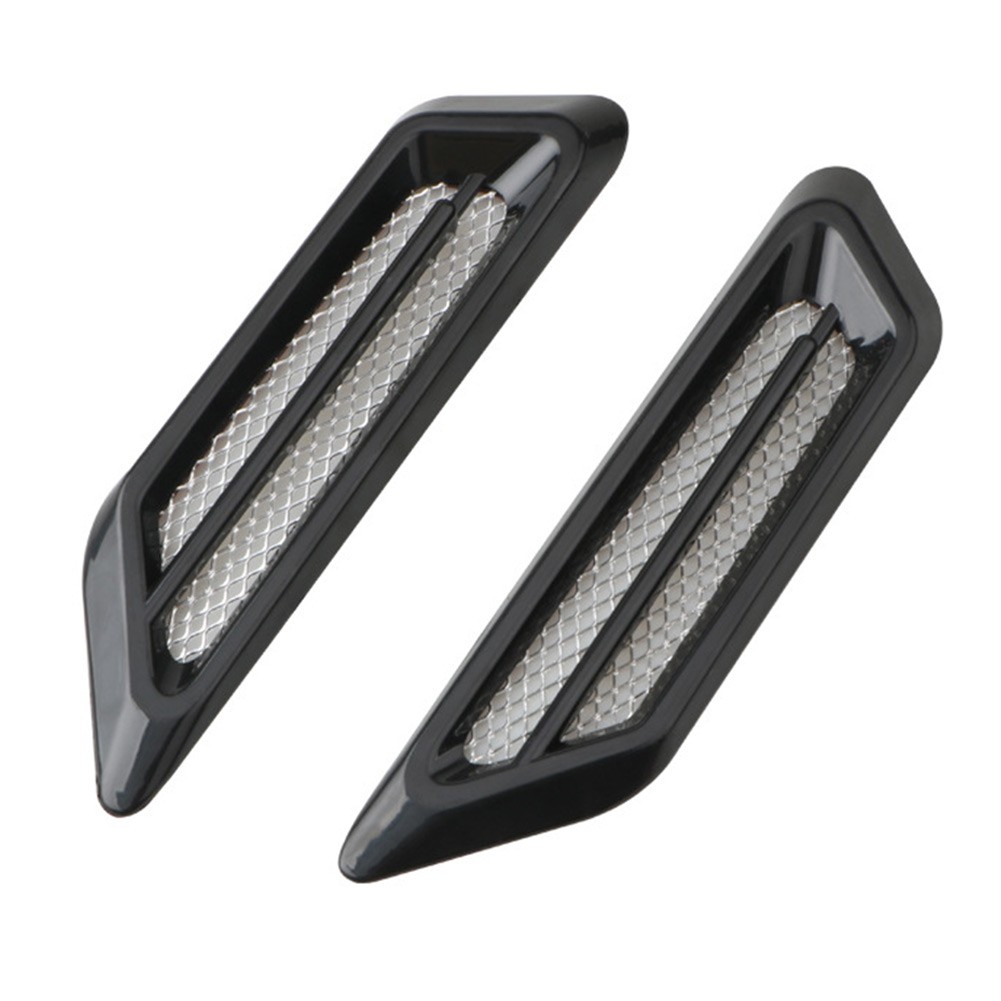 Car Side Wing Cover Vent Air Flow Spoiler Decorative Intake Grille Trim ...