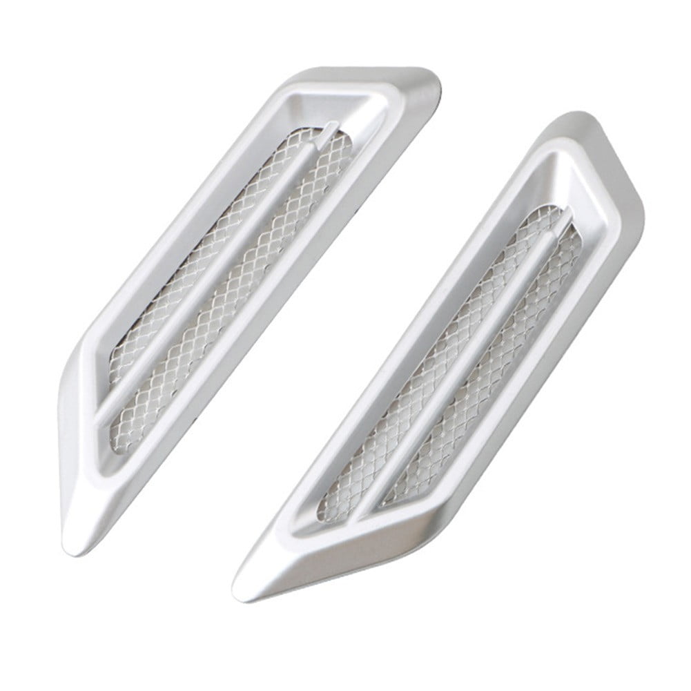 Car Side Wing Cover Vent Air Flow Spoiler Decorative Intake Grille Trim ...