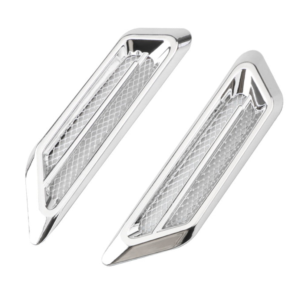 Car Side Wing Cover Vent Air Flow Spoiler Decorative Intake Grille Trim ...