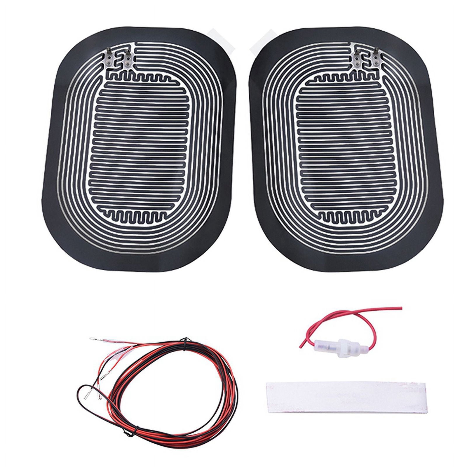 Car Side Wing Mirror Heating Pad DC 12V Universal Rearview Mirror Mist ...