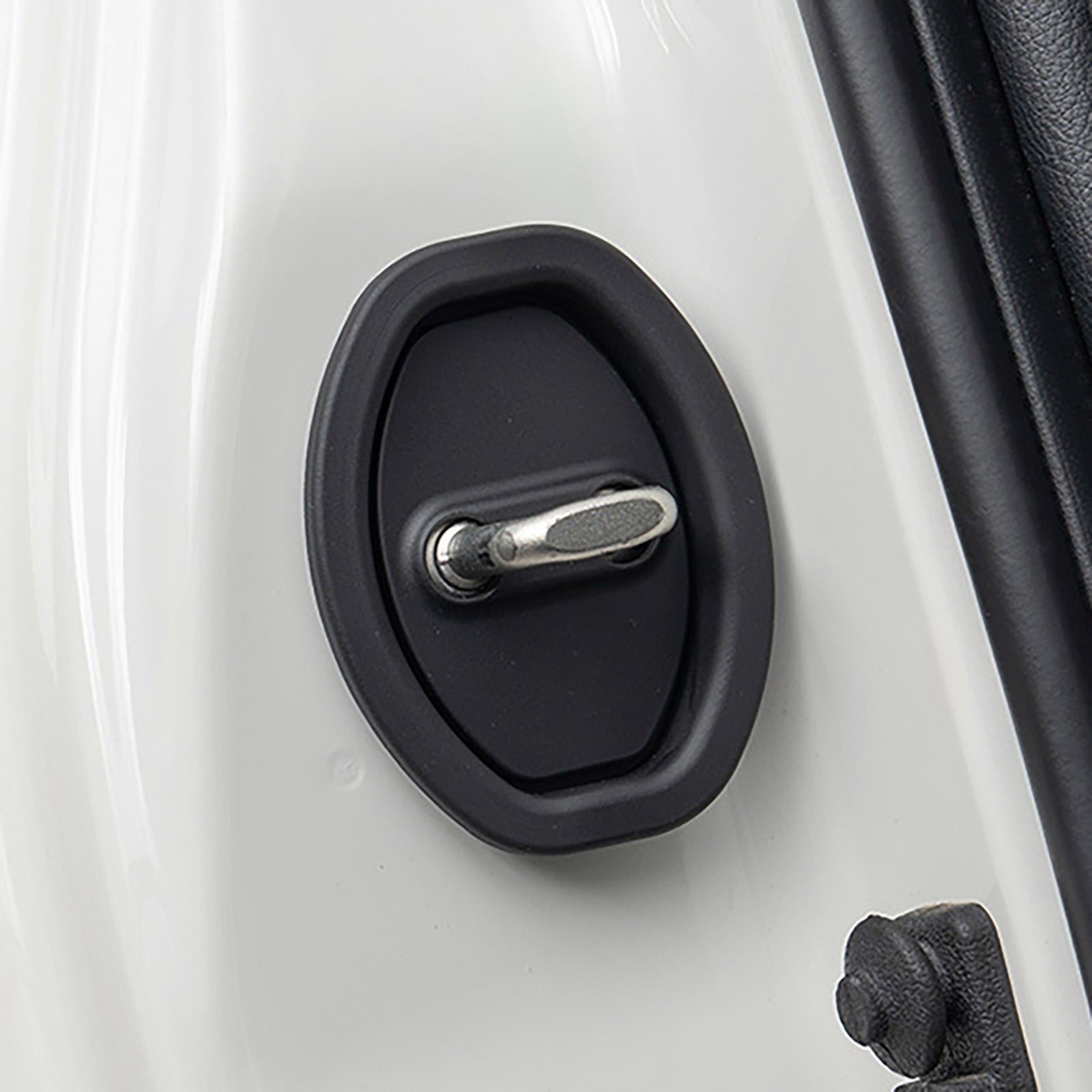 Car Silicone Door Latch Guard Protective Cover, Car Door Lock Latches ...