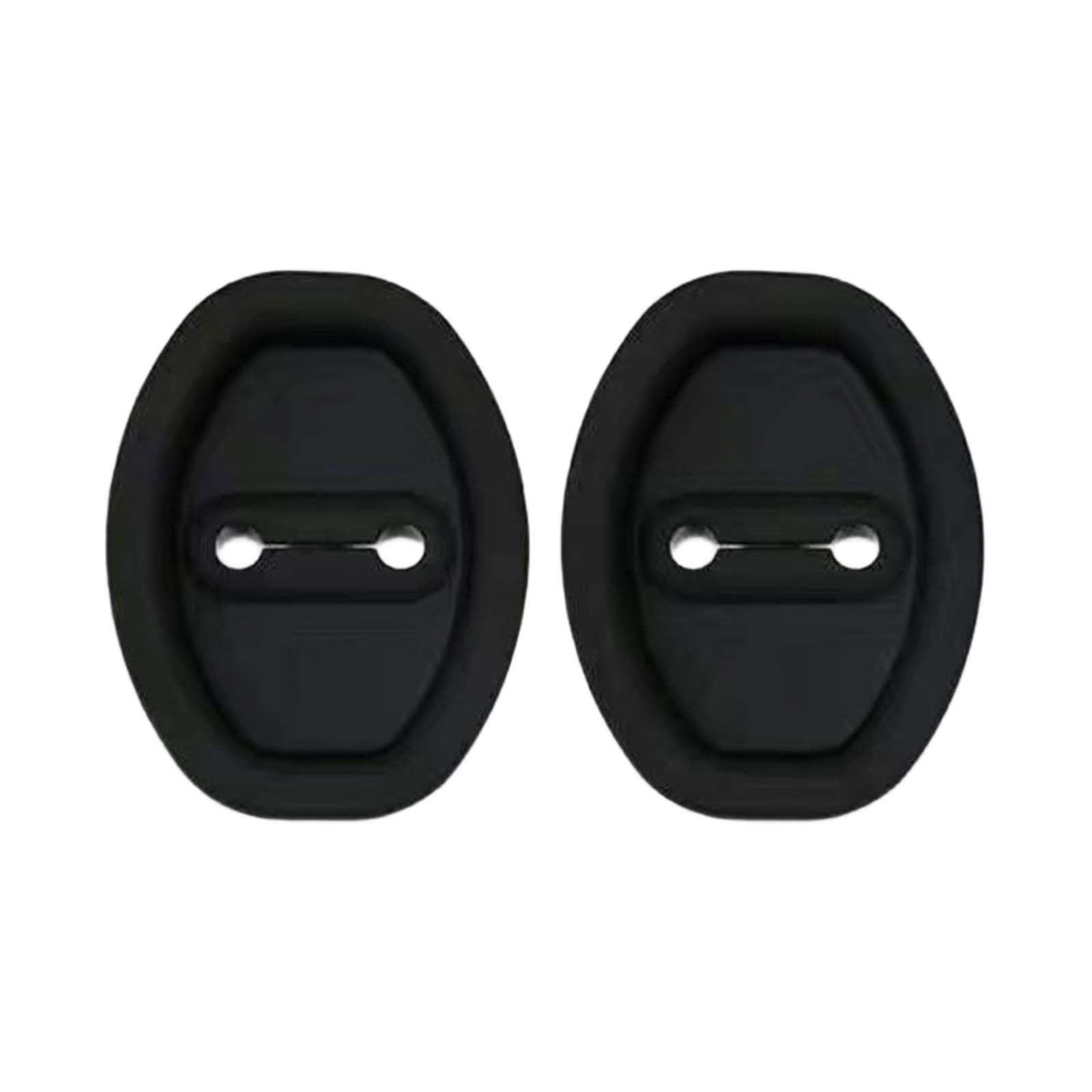 Car Silicone Door Latch Protective Cover, 2 pcs Car Door Lock Latches ...