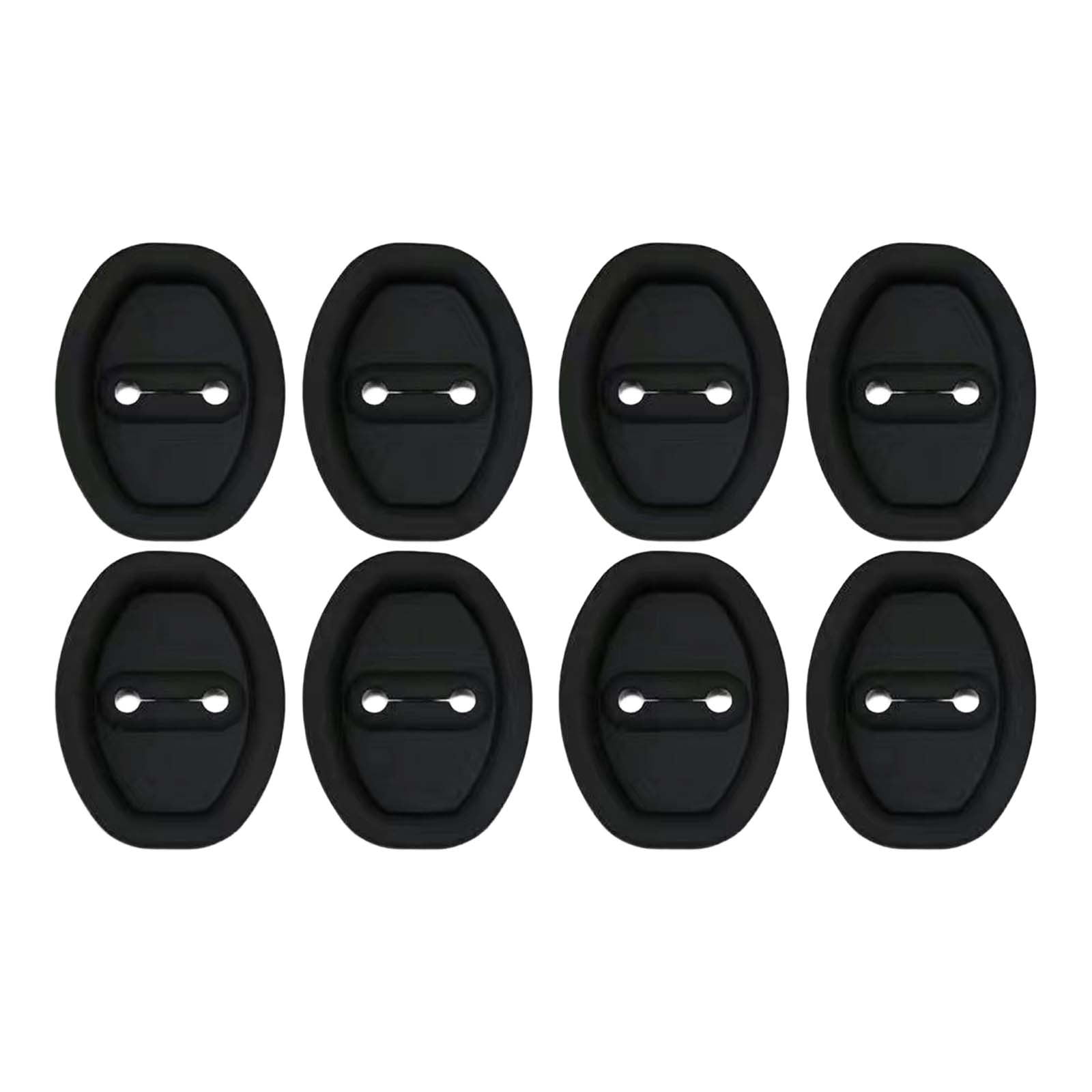 Car Silicone Door Latch Protective Cover, 8 pcs Car Door Lock Latches ...