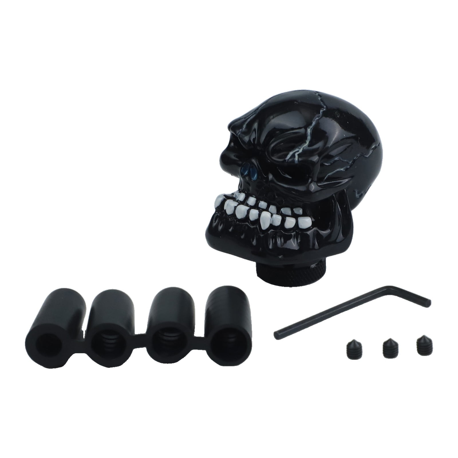 Car Skull Shift Head ABS Tool Accessories Car Head Skull Wave Head For ...