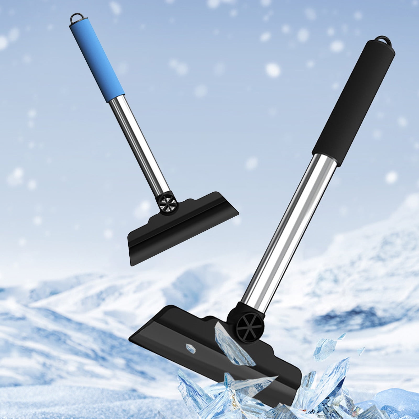 Car Snow Scraper & Ice Remover – Multifunctional Deicing Tool, Heavy ...