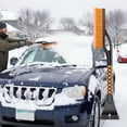Car Snow Scraper with Ice Removal Brush and Shovel, Multifunctional ...