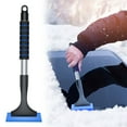 Car Snow Shovel, Aluminum Telescoping Snow Brush, Small Snow Shovel for ...