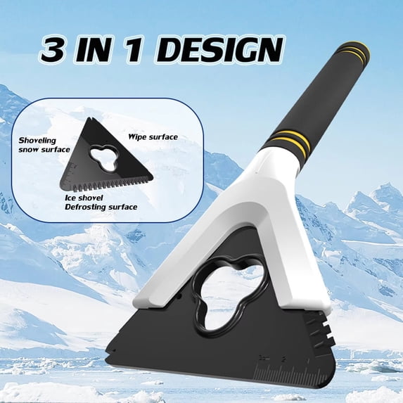 Car Snow Shovel, Ice Scraper for Windshield, Snow Removal Tool , Winter ...