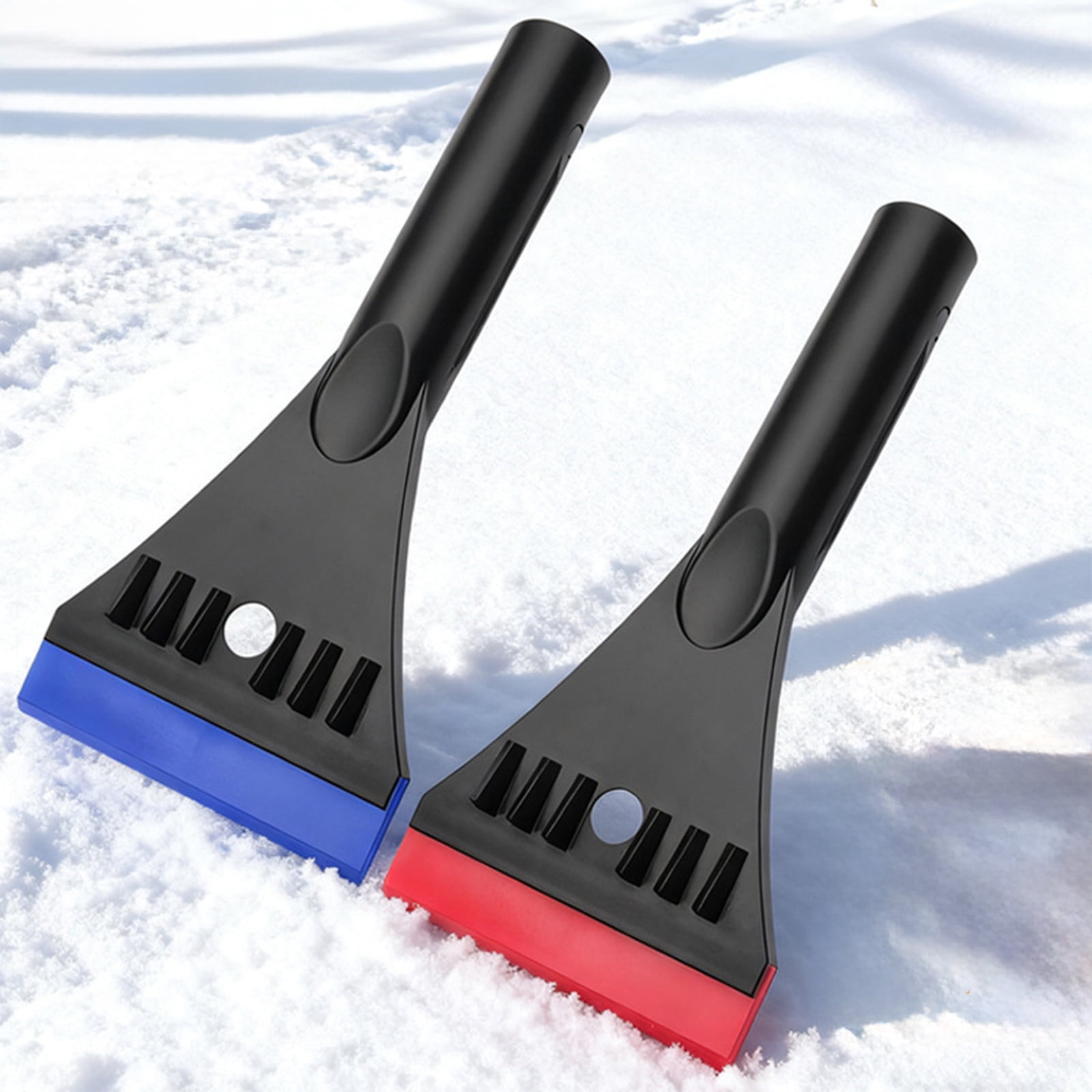 Car Snow Shovel Multi-Functional Ice Scraper & Brush – Wide Head ...