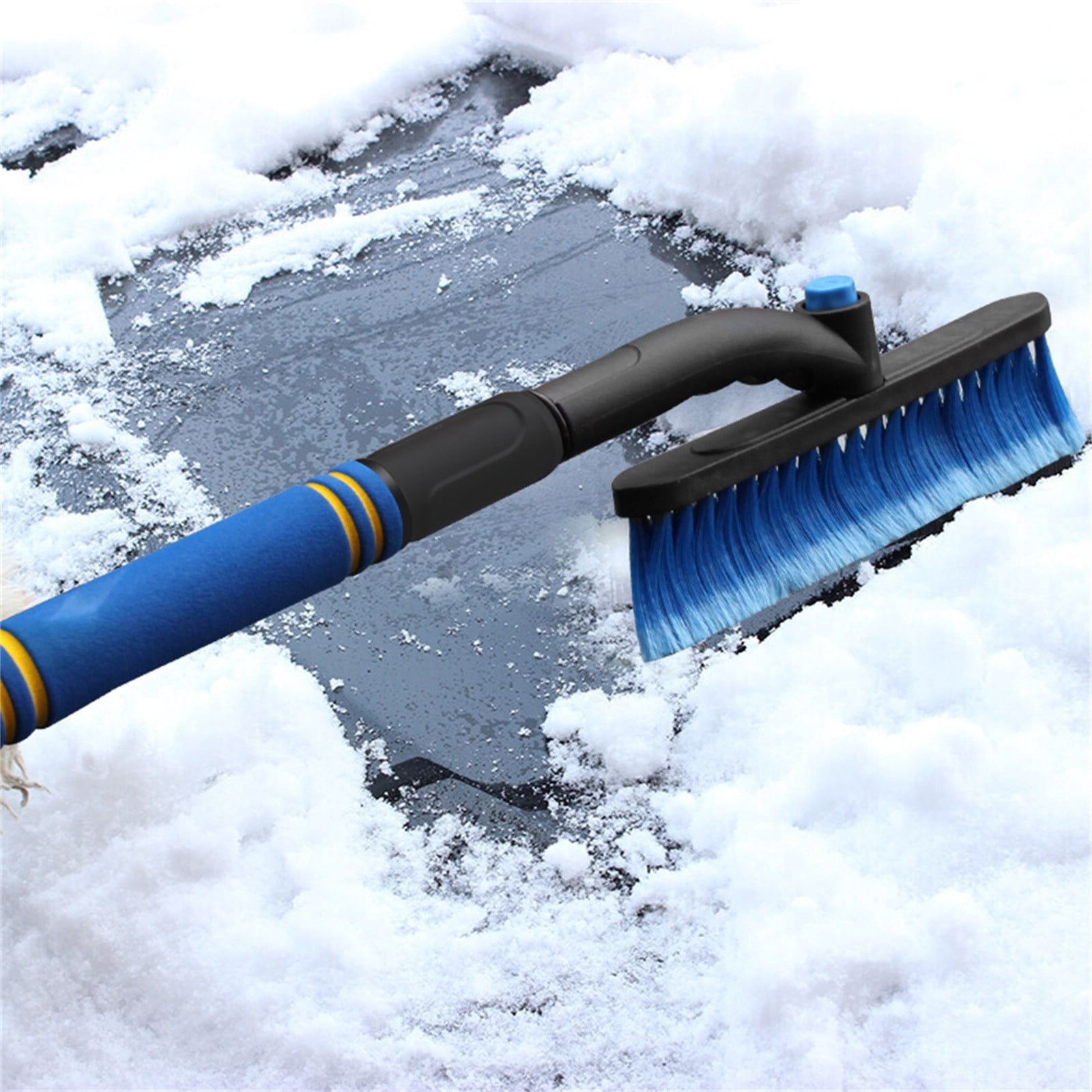 Car Snow Shovel, Retractable Snow Shovel, Removable Sponge, Does Not ...