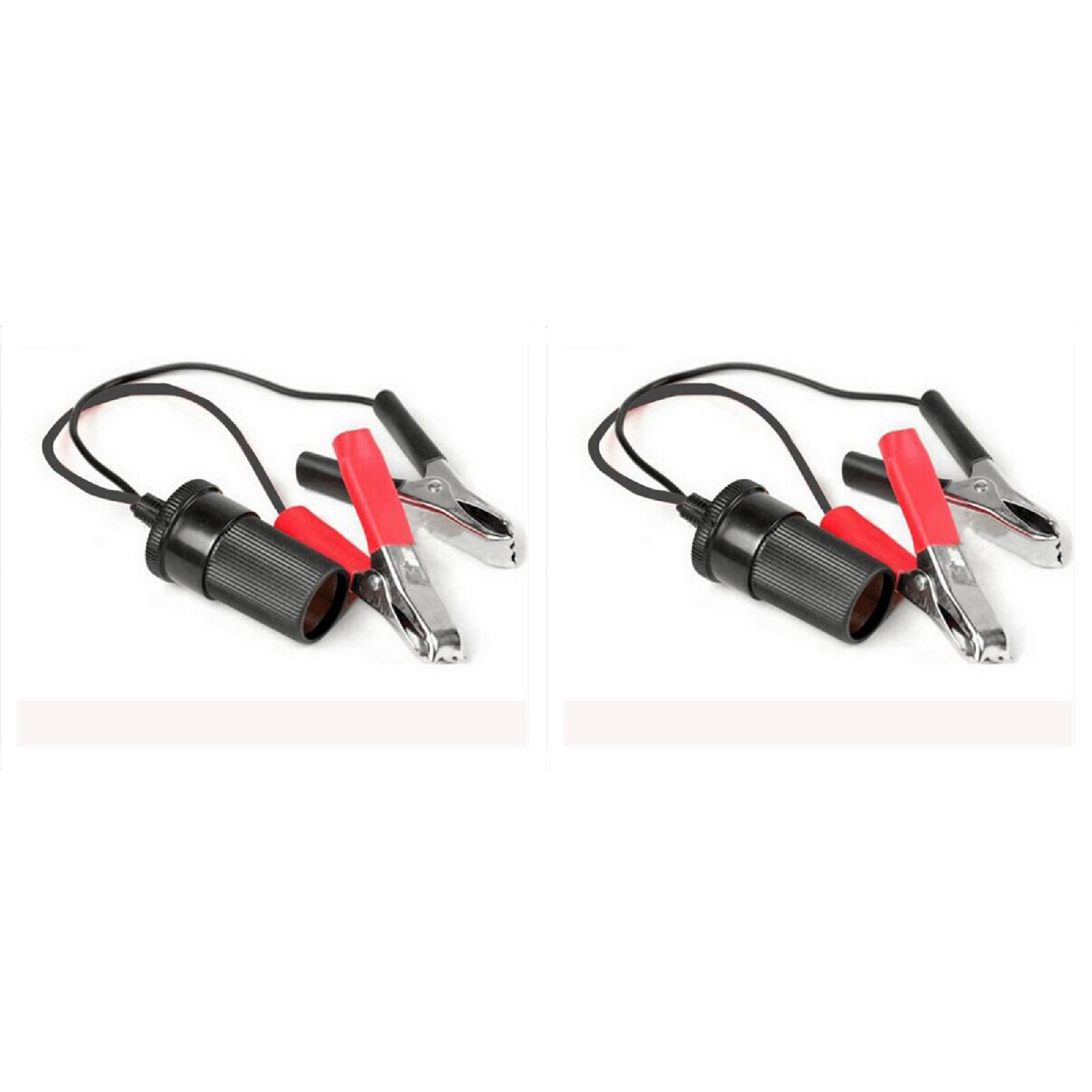 Car Socket 12V Portable Power Plug Adapter Clip Silicone Heating Pad ...