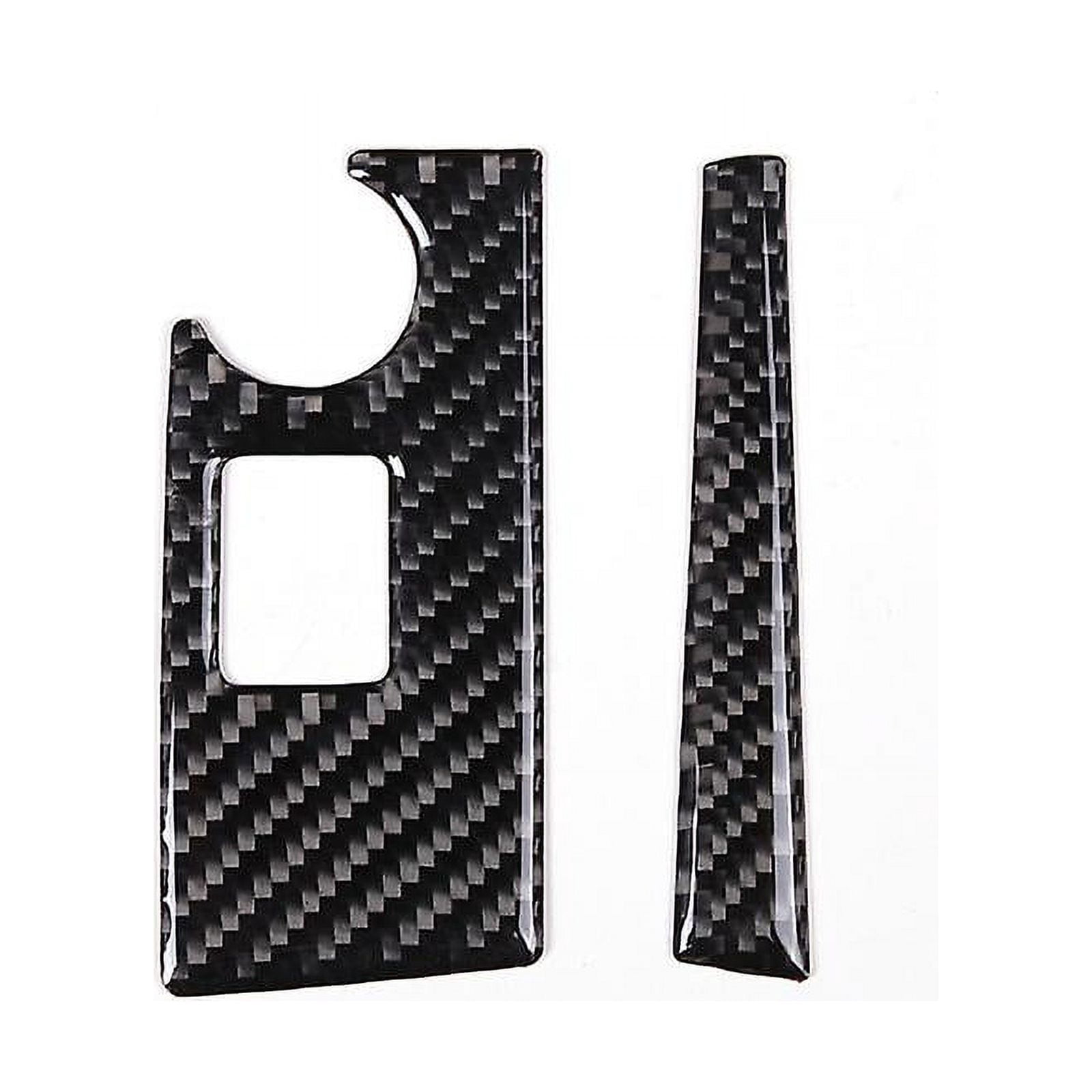 Car Soft Carbon Fiber Interior Navigator Frame Sticker Cover Trim ...