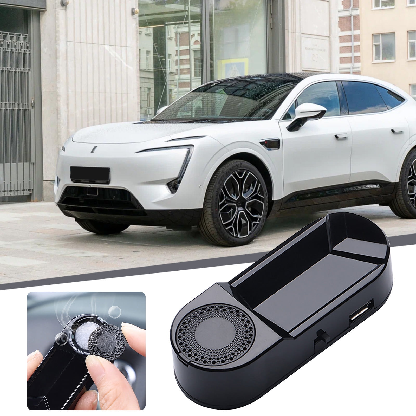 Car Solar Simulated Alarm LED Light | Flashing Decorative Anti-Theft ...
