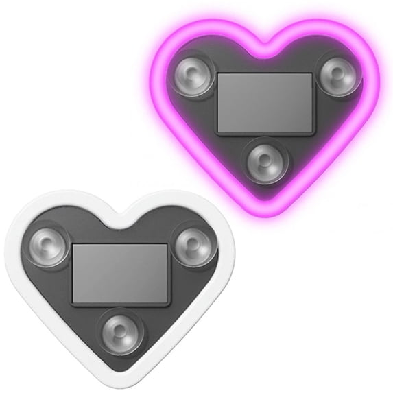 Car Solar Window Heart-Shaped Light Atmosphere Automotive Triangle ...