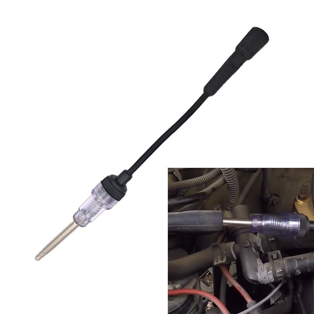 Car Spark Tester Diagnostic Tools Engine Start Test In-Line Igniton Kit ...
