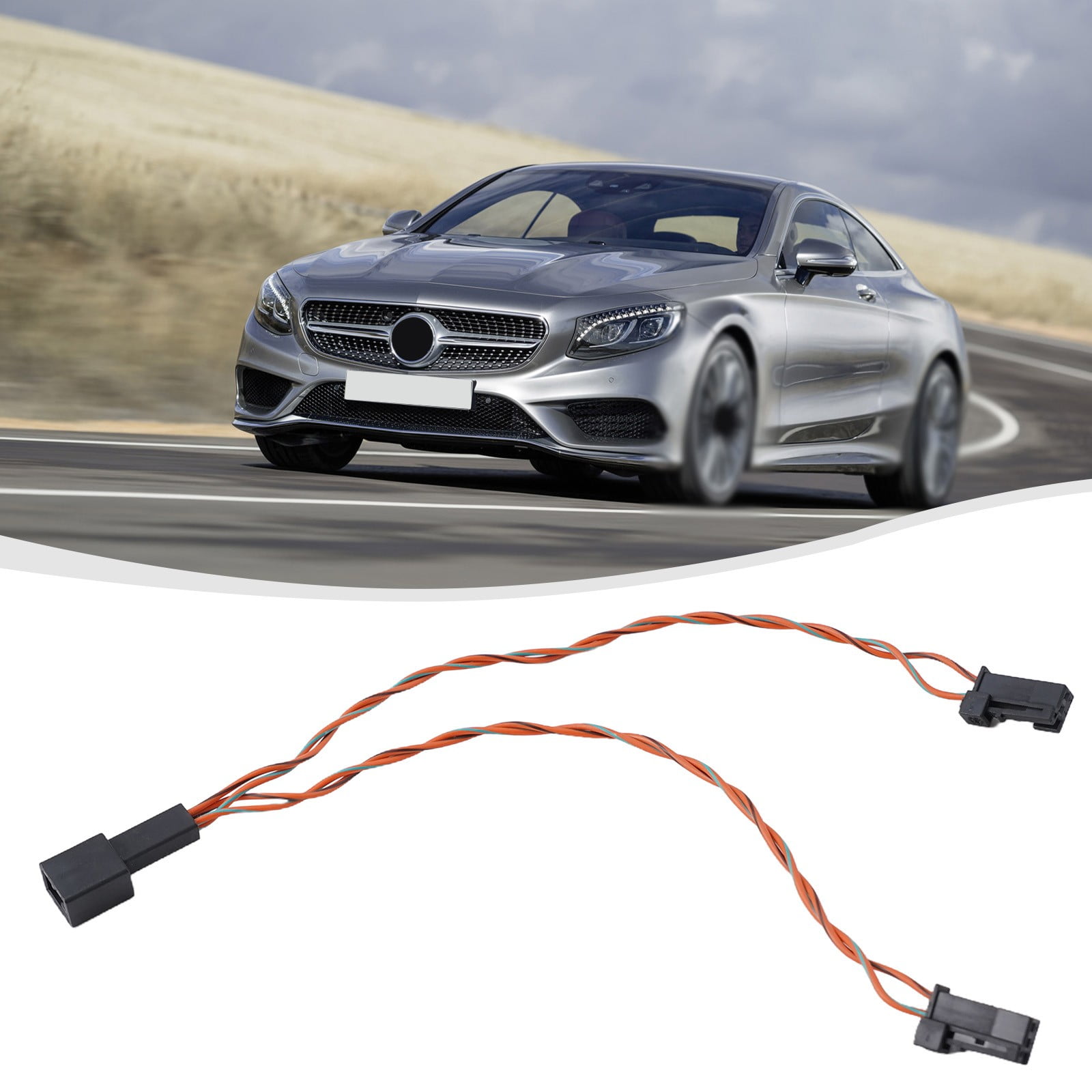 Car Speaker Adapter Cable Y Splitter Tweeter Fit for Mercedes Auto ...