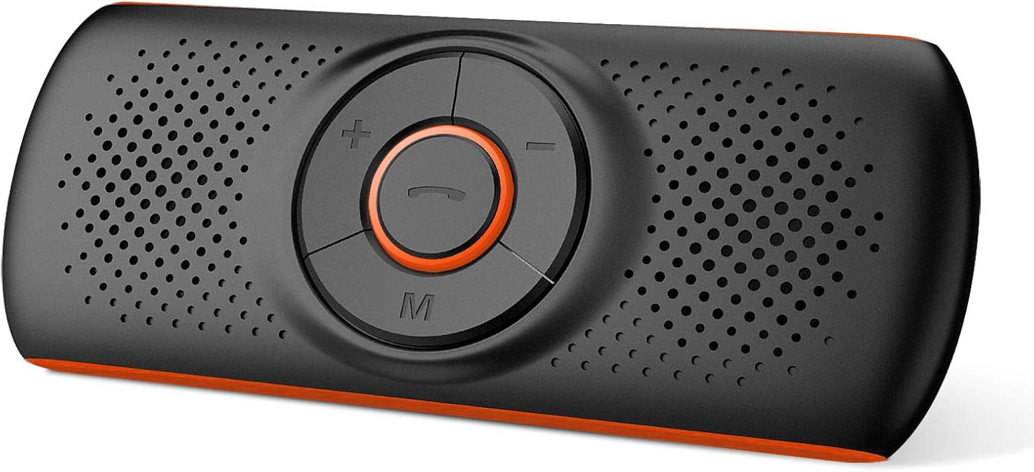 Car Speaker with Bluetooth in Car Speakerphone with Visor Clip ...