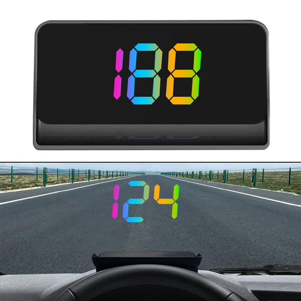 Car Speedometer Hud Gps Head Up Display Digital Speed Meter Windshield ...