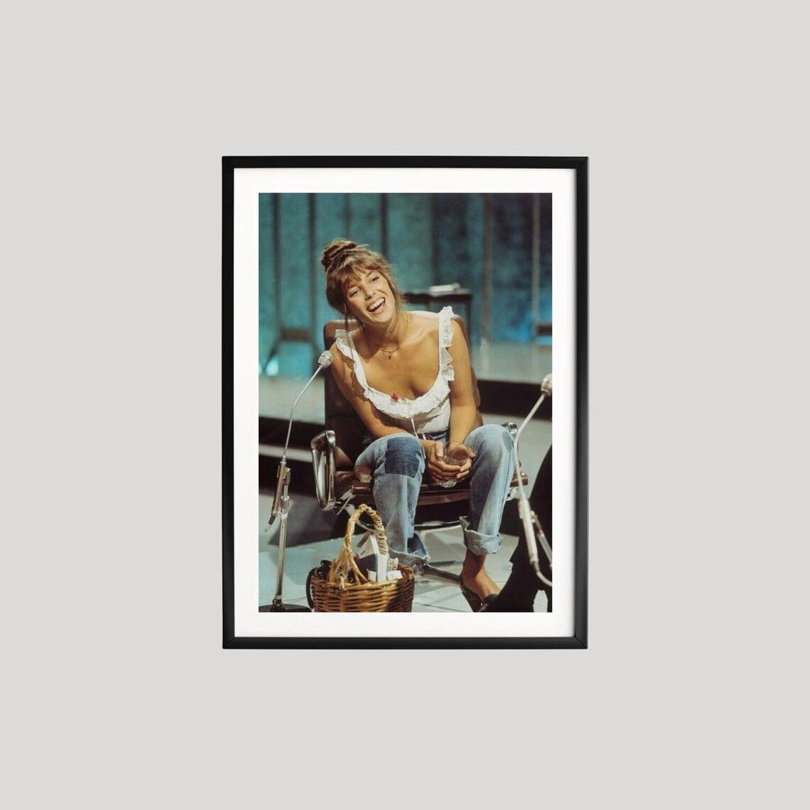 Car Sports Car Garage Retro Portrait PRSH35 Photography Museum Quality ...