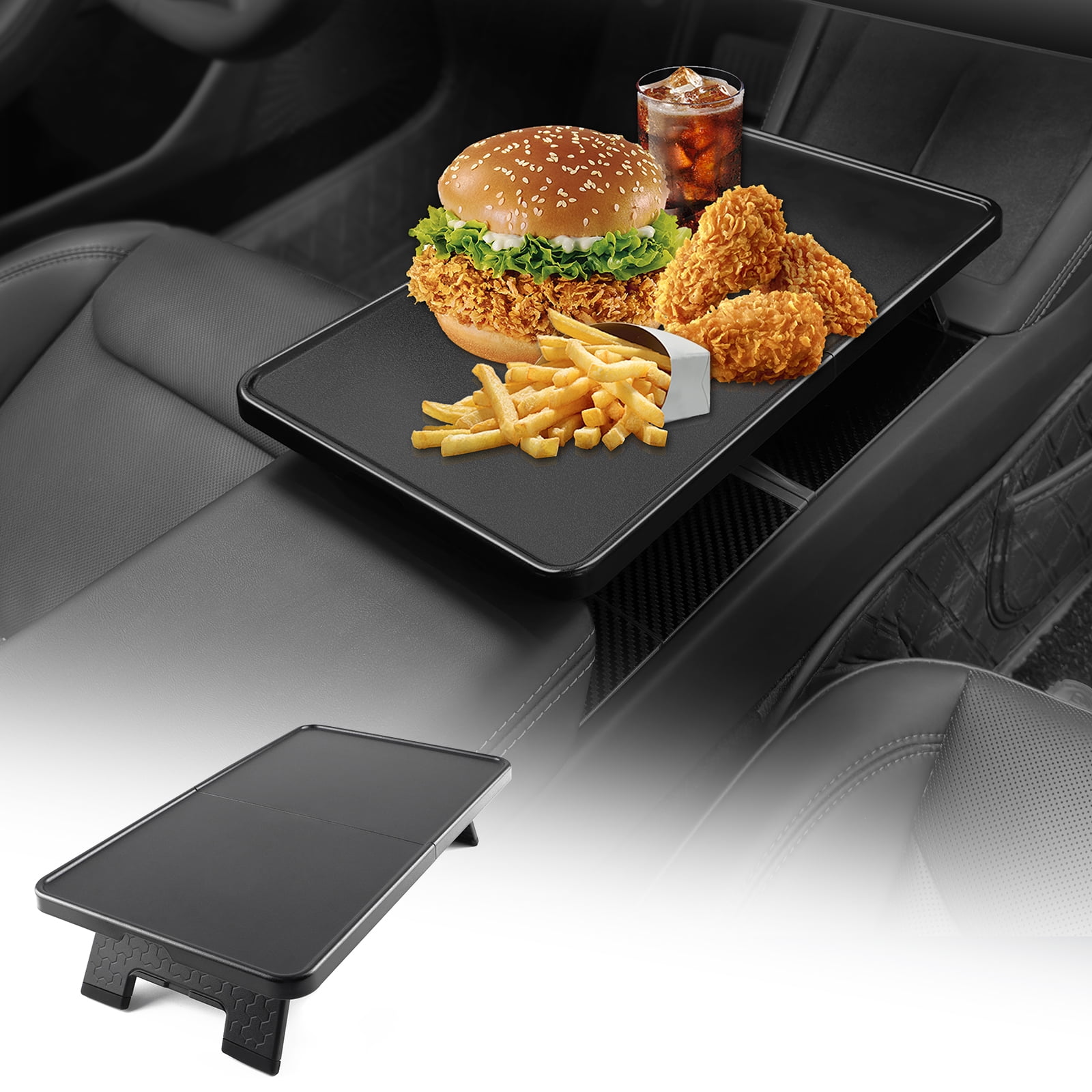 Car Stall Tray Table Foldable for 2017-2024 Tesla Model 3 2019-2024 ...