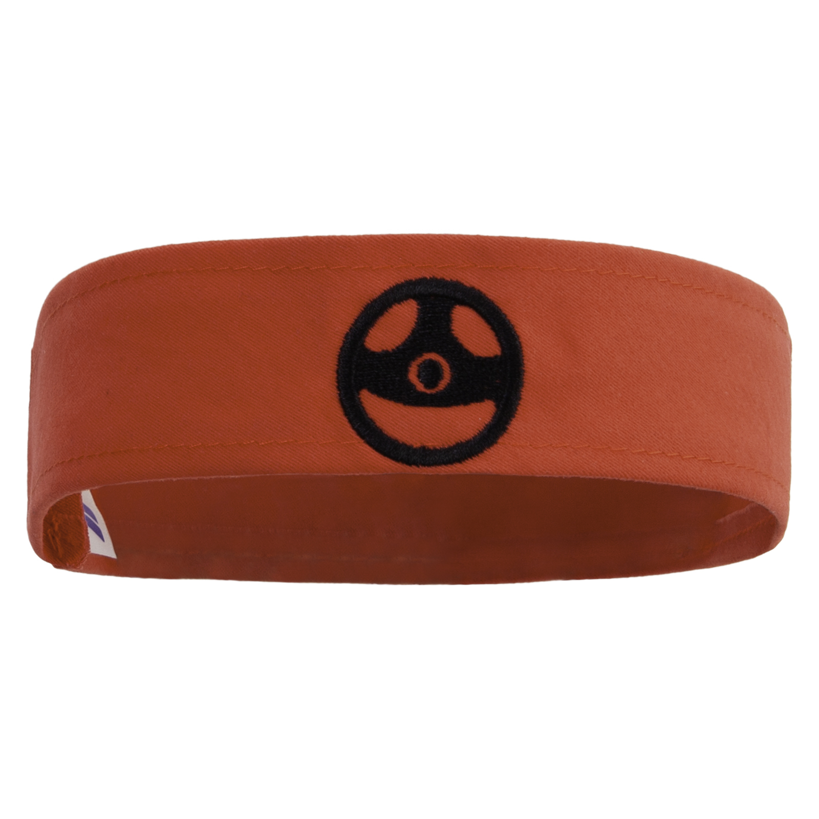 Car Steering Wheel Embroidered Cotton Twill Stretchable Hat Band - Red ...